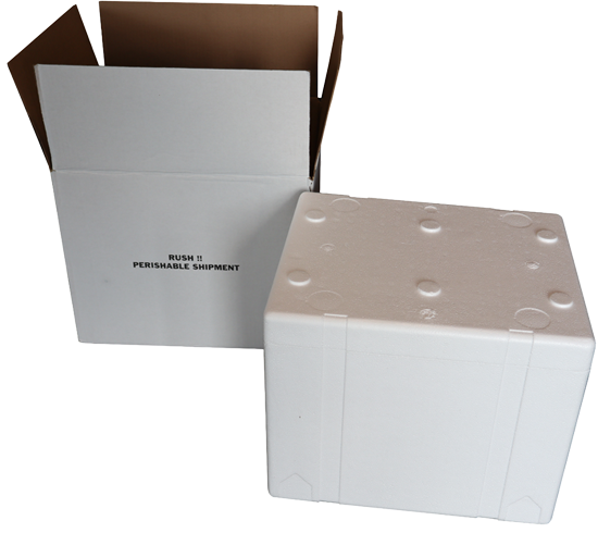 dry ice shipping boxes